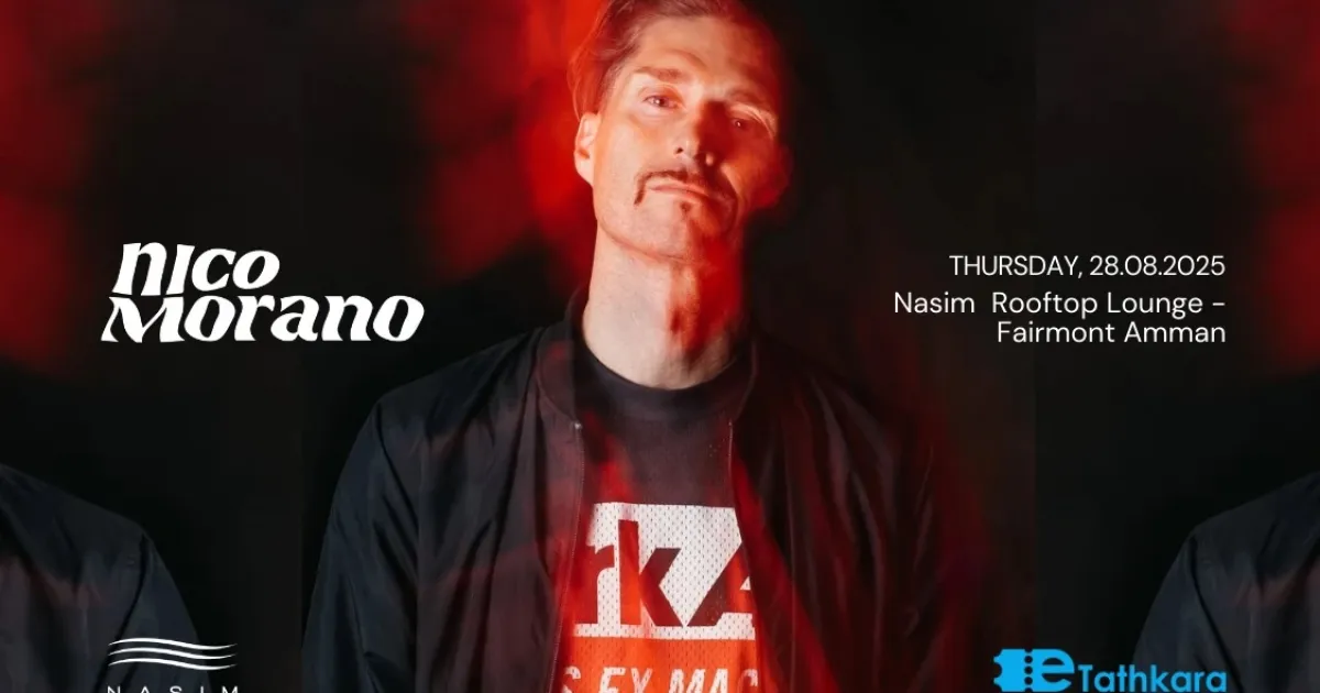 Nico Morano's Debut in Jordan at Nasim Rooftop! | 7HillsJo